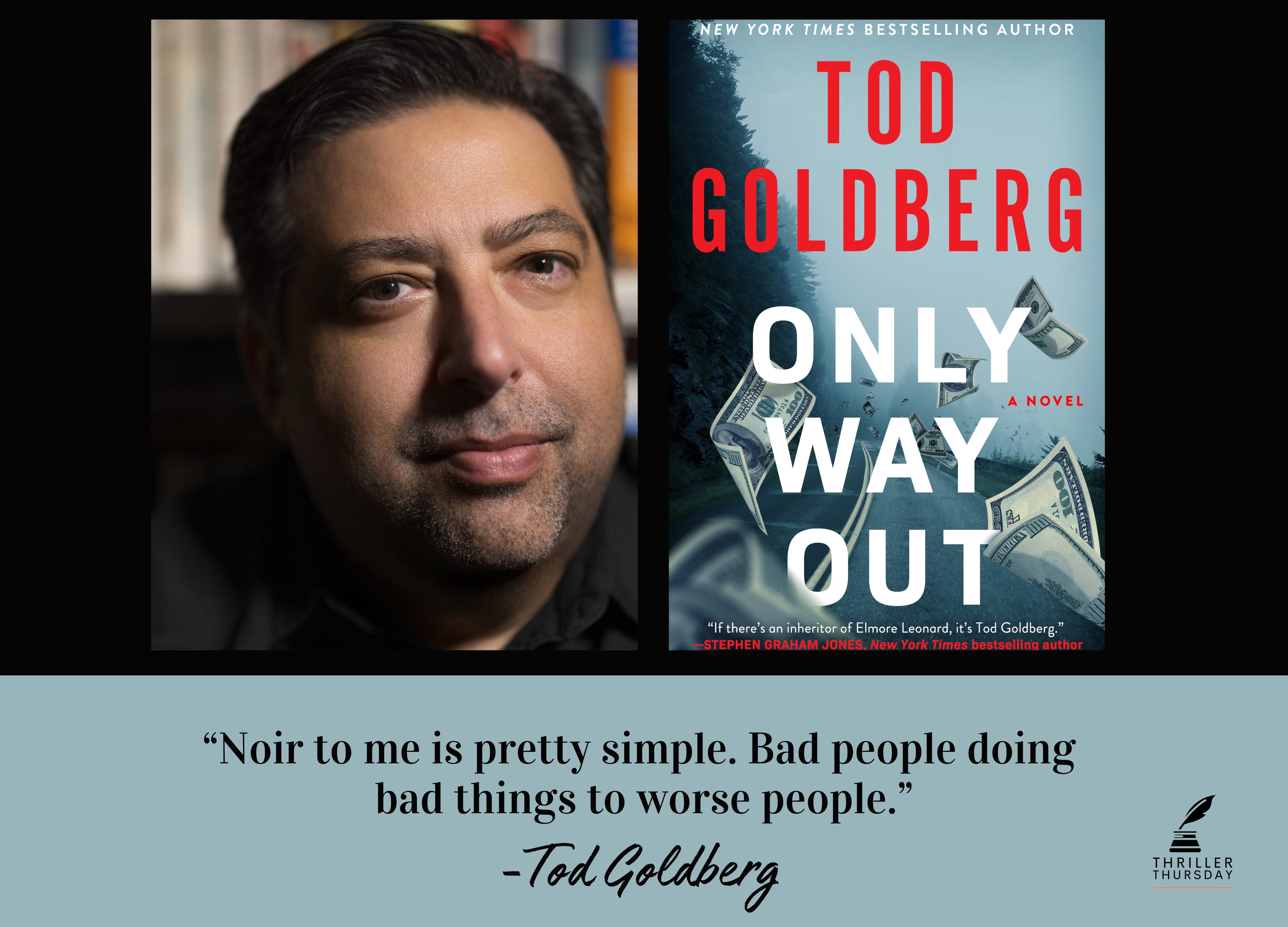 How to Write Noir: A Conversation with Tod Goldberg