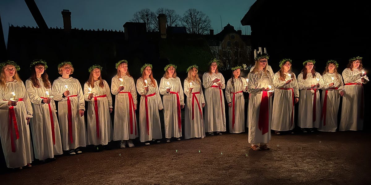 St. Lucia Day - by Shauna Sadowski - An American in Sweden