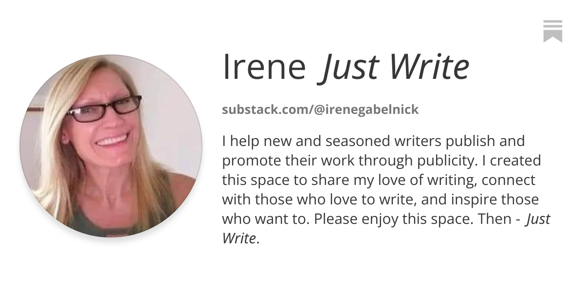 Irene 𝘑𝘶𝘴𝘵 𝘞𝘳𝘪𝘵𝘦 | Substack