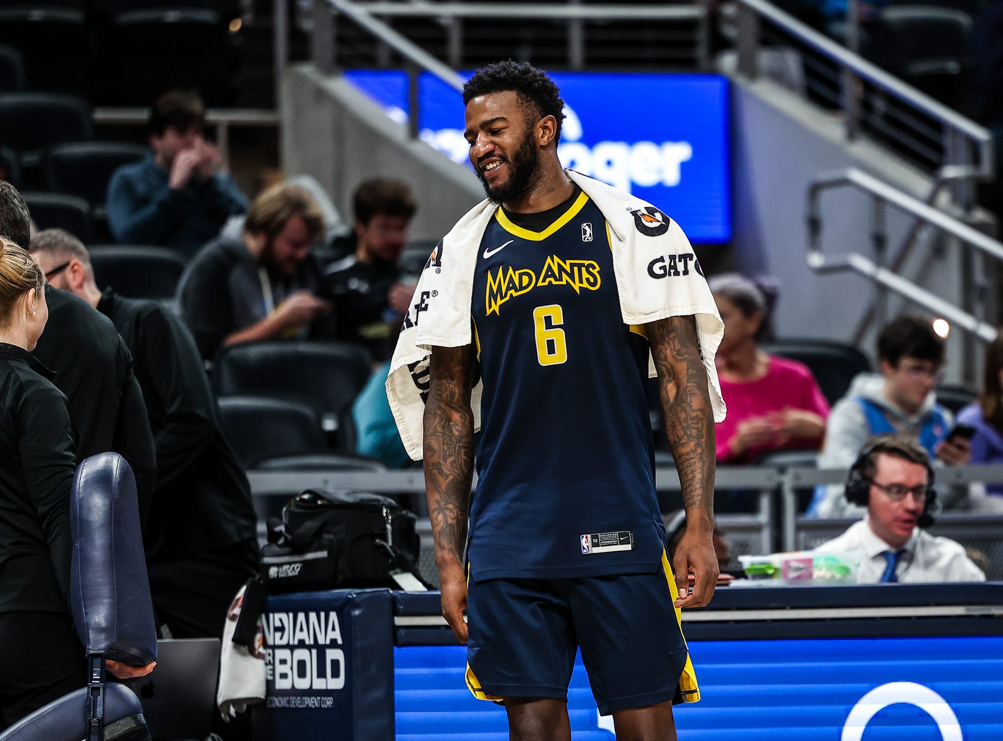 Source: Mad Ants F Jordan Bell suffers season-ending injury