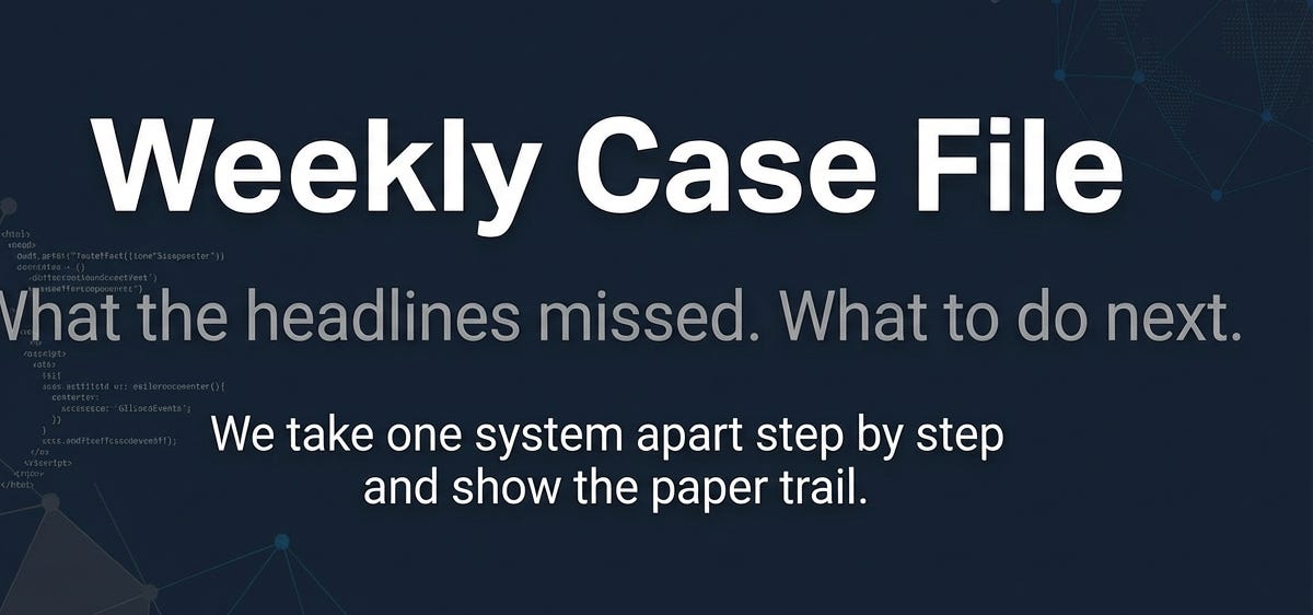 Case File 004: The Stay That Became a Medicaid Defunding Order