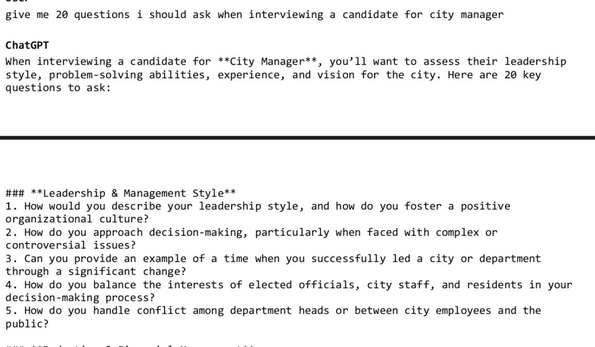 The Mayor's A.I. History; A Very Expensive Court Case Circus; What Do ...