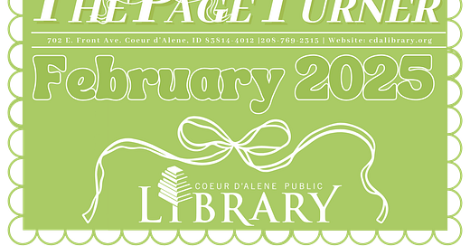 Coeur d'Alene Public Library Programs and Service | Substack