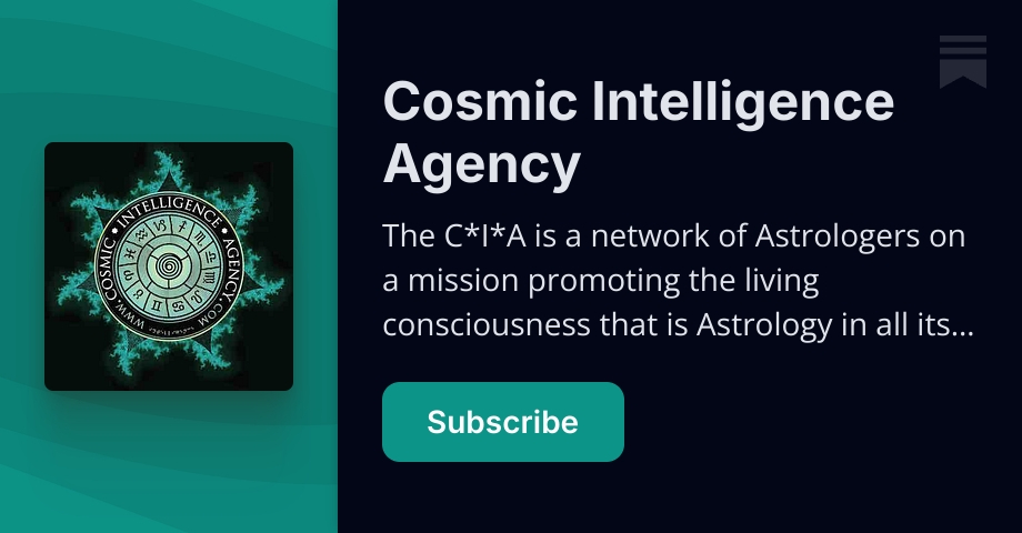 Cosmic Intelligence Agency | Substack