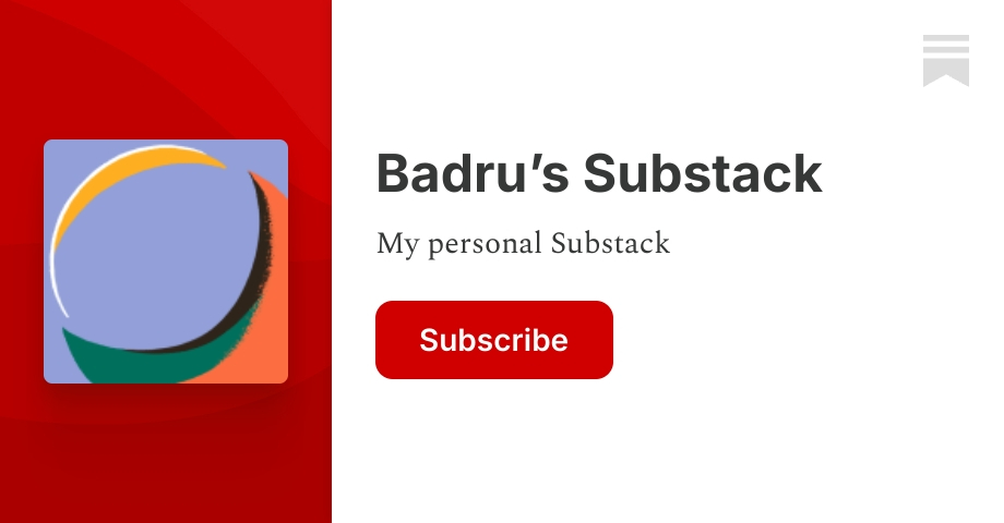 Badru’s Substack | Substack