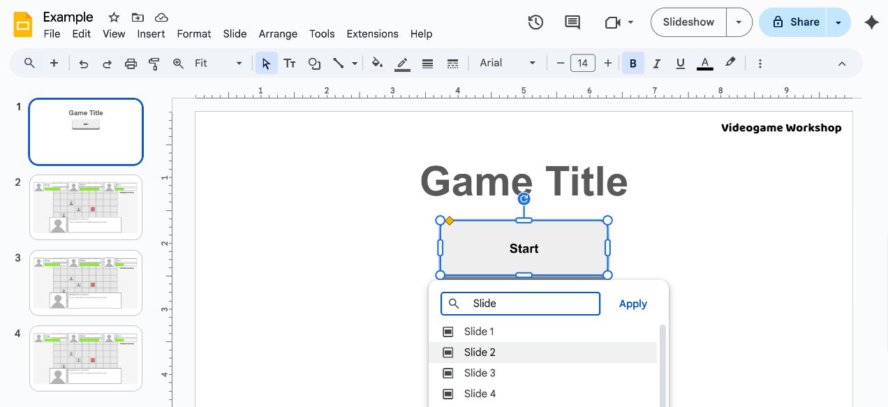 Make a Wireframe Prototype