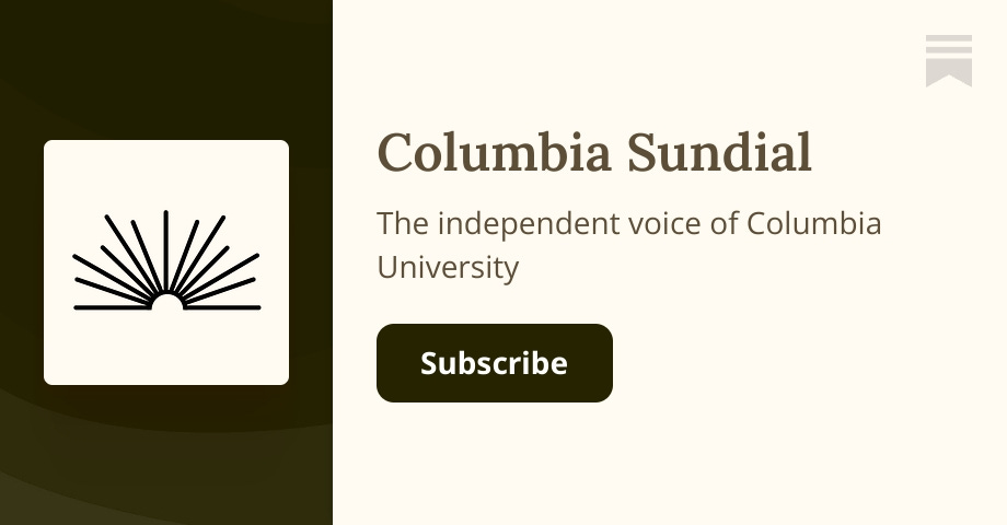Columbia Sundial | Substack