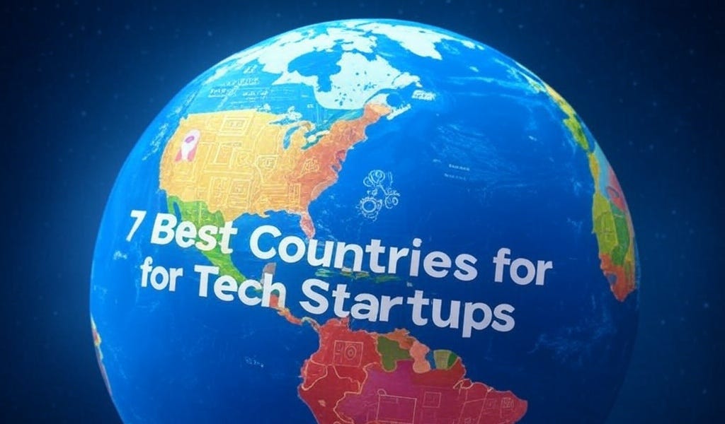 The 7 Best Countries for Tech Startups in 2025