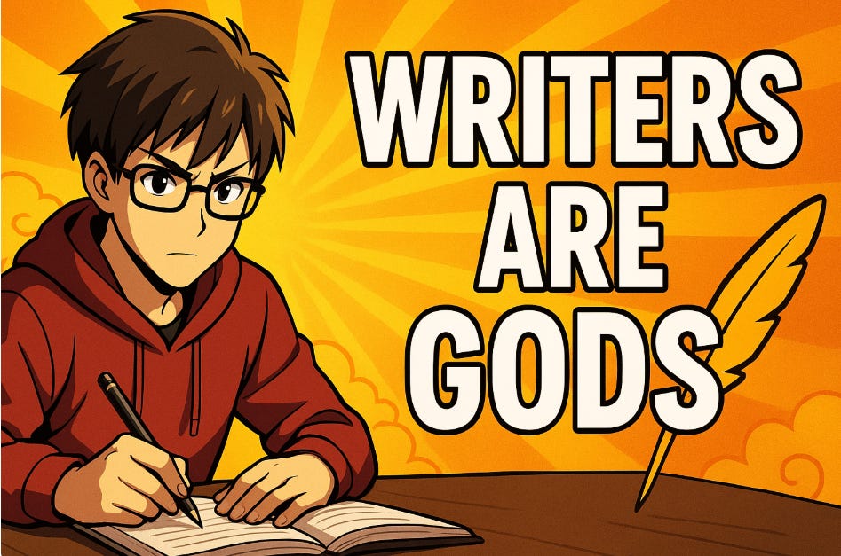 Why Writers Are Gods? - by Sun The Pun