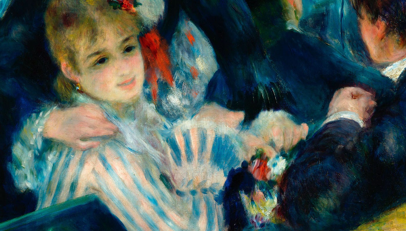How to recognize the style differences between Monet and Renoir