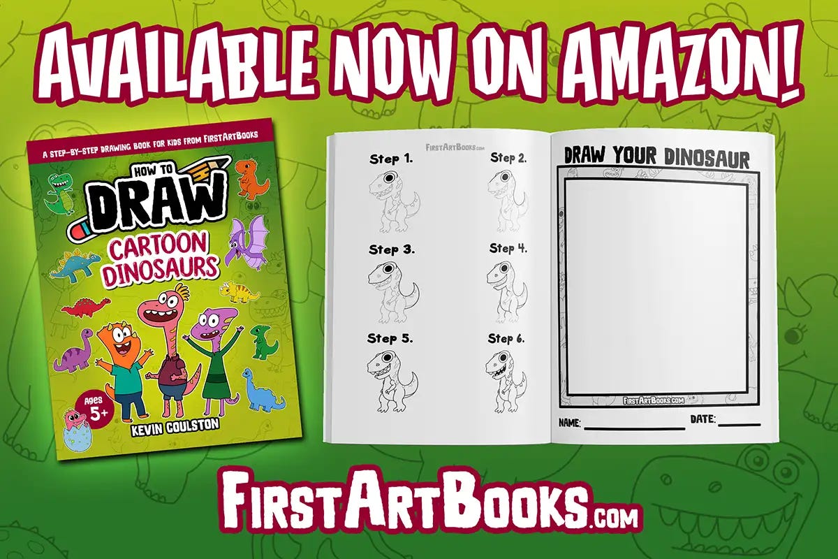 Learn How to Draw a Brachiosaurus in 6 Easy Steps | Free Worksheet ...