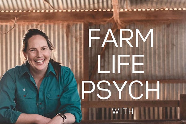 Farm Life Psych with Steph Schmidt | Steph Schmidt | Substack