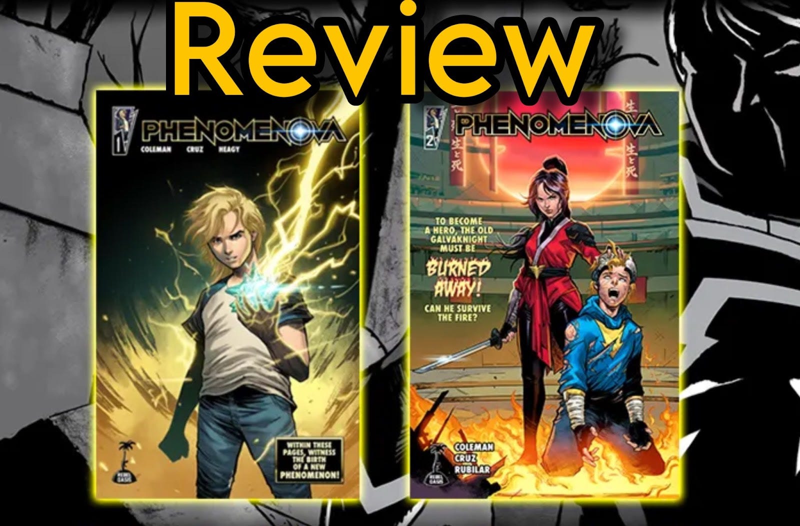PHENOMENOVA #1 & #2 Comic Review - by John A Douglas