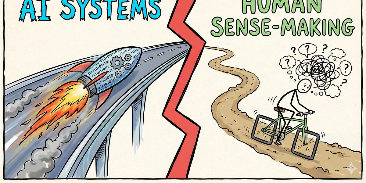 🔥 Is AI Outpacing Human Sense-Making? 🌿