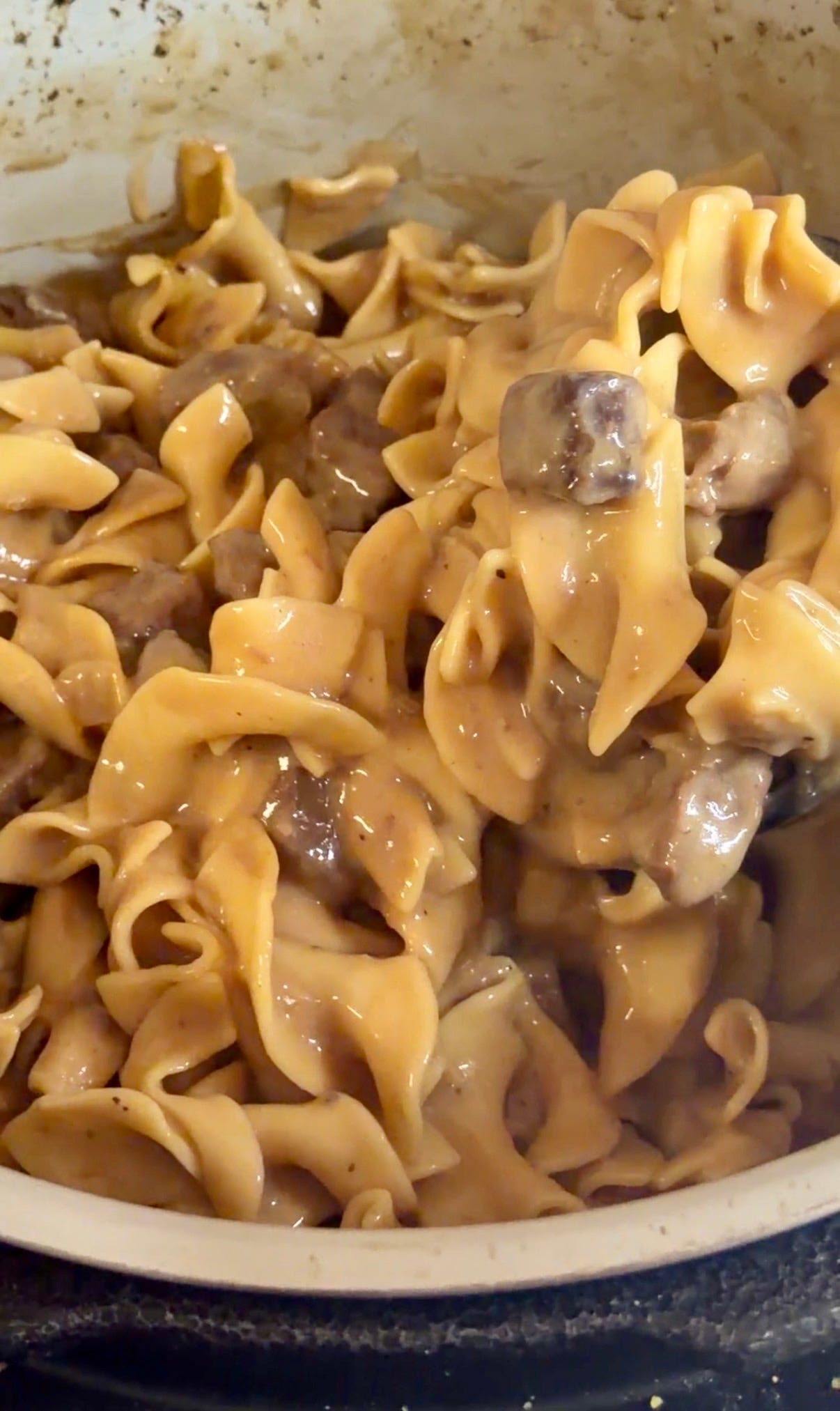 Instant Pot Beef Stroganoff - Kira | Sugar Coat It