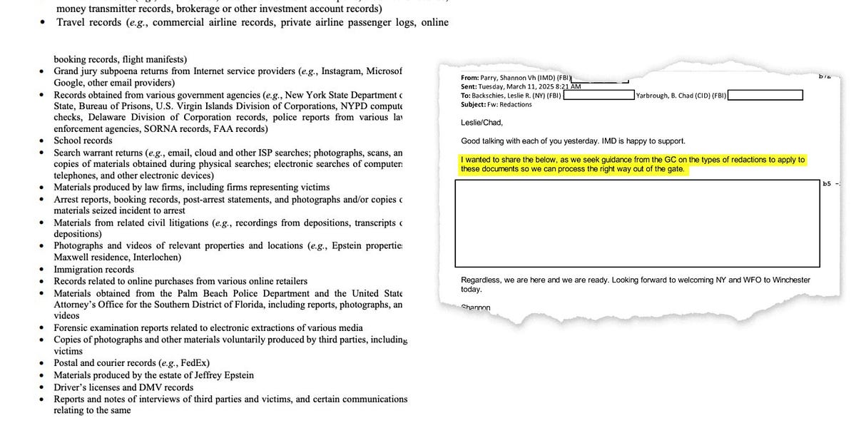 BREAKING: FBI Redactions Inside Epstein Files Exposed, DOJ Pushes to Unseal Epstein Records