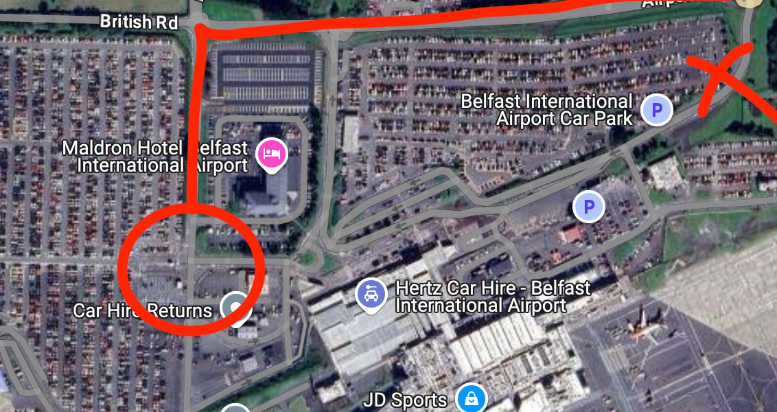 Free and Cheapest Parking and Drop Off in Long Stay Parking at Belfast ...