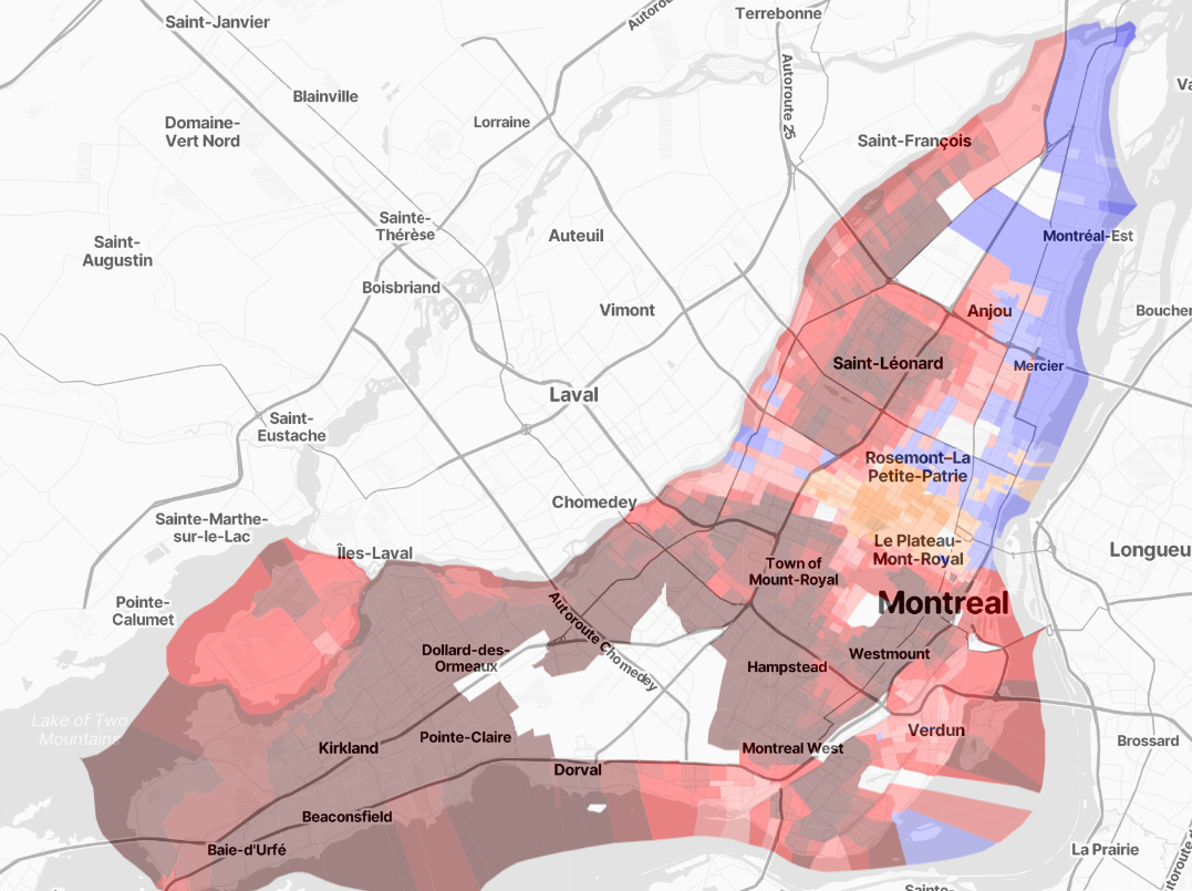 Canadian Election Maps - Eberhard Englebrecht