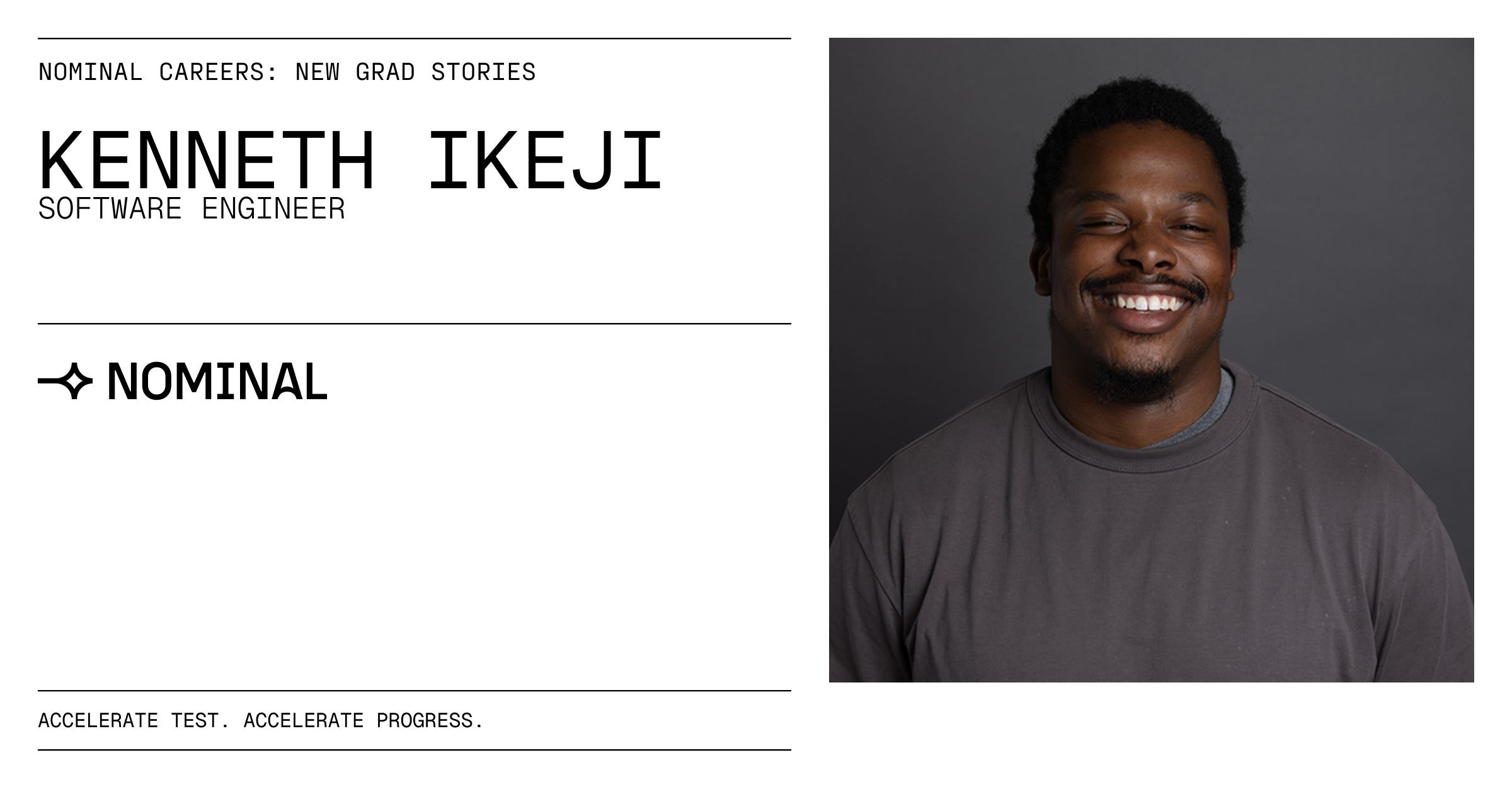 Nominal Careers: New Grad Stories - Kenneth Ikeji