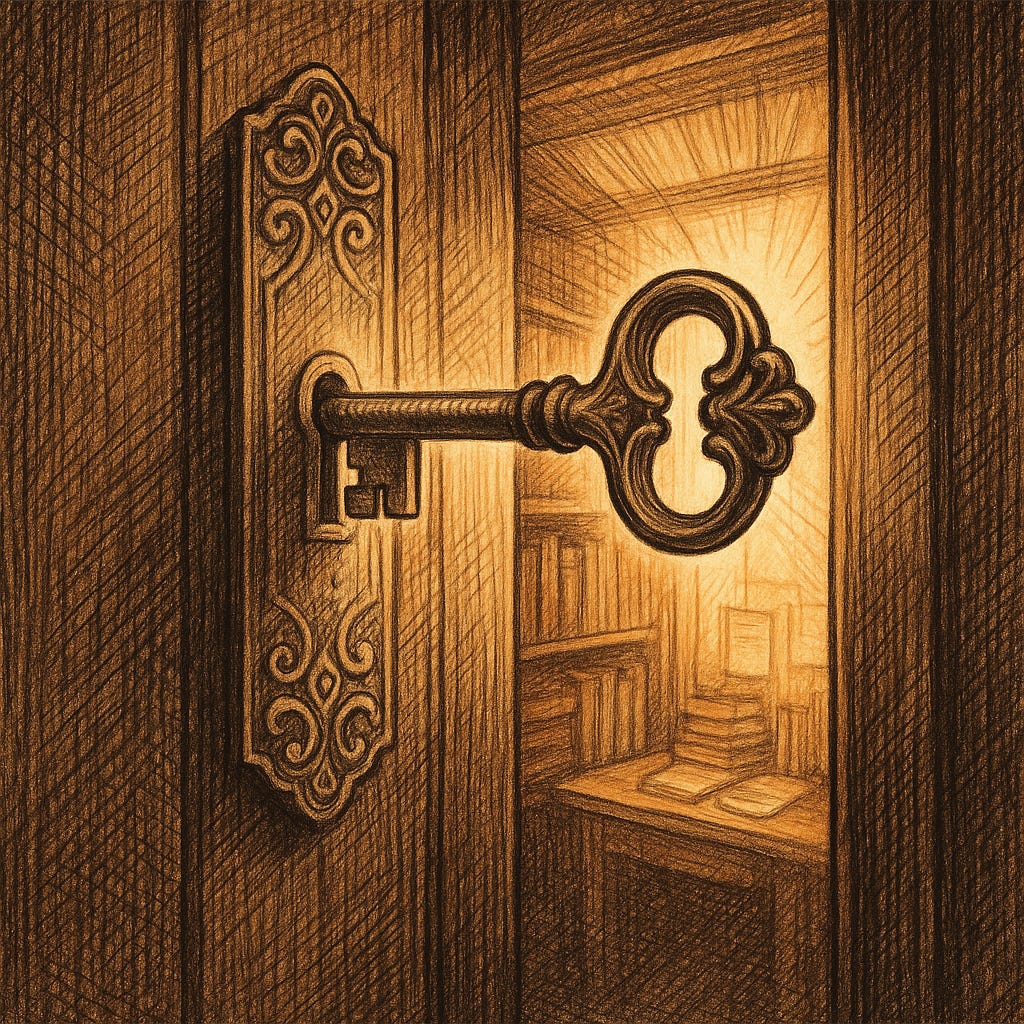 Your mind is a mansion full of secret doors