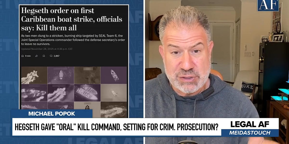 Hegseth Screwed as Bombshell Report Exposes Criminal Orders?!?