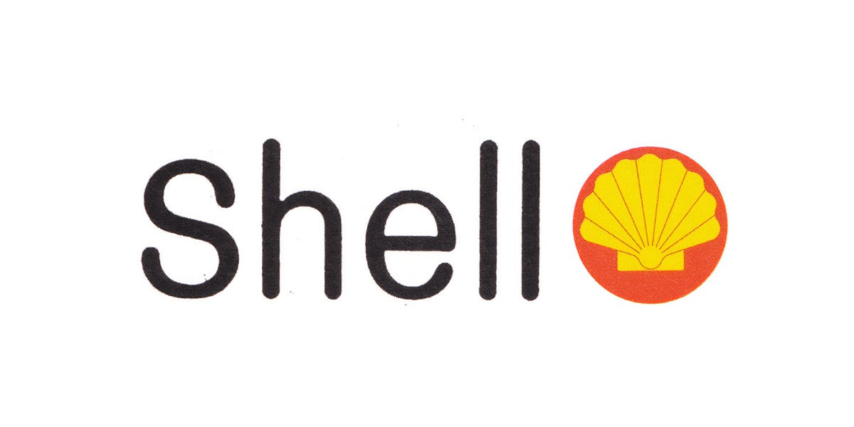 shell logo font