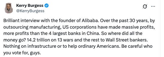 Jack Ma: Massive profits made by US corporations in China: where did ...