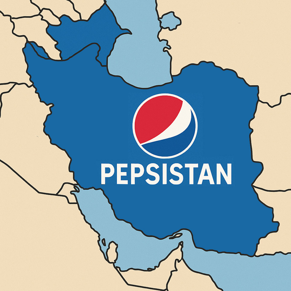 Iran rebranded 'Pepsistan' in new Pepsi-Pentagon strategic partnership ...