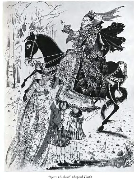 The Artist Behind Narnia: Pauline Baynes - by Deborah Vass