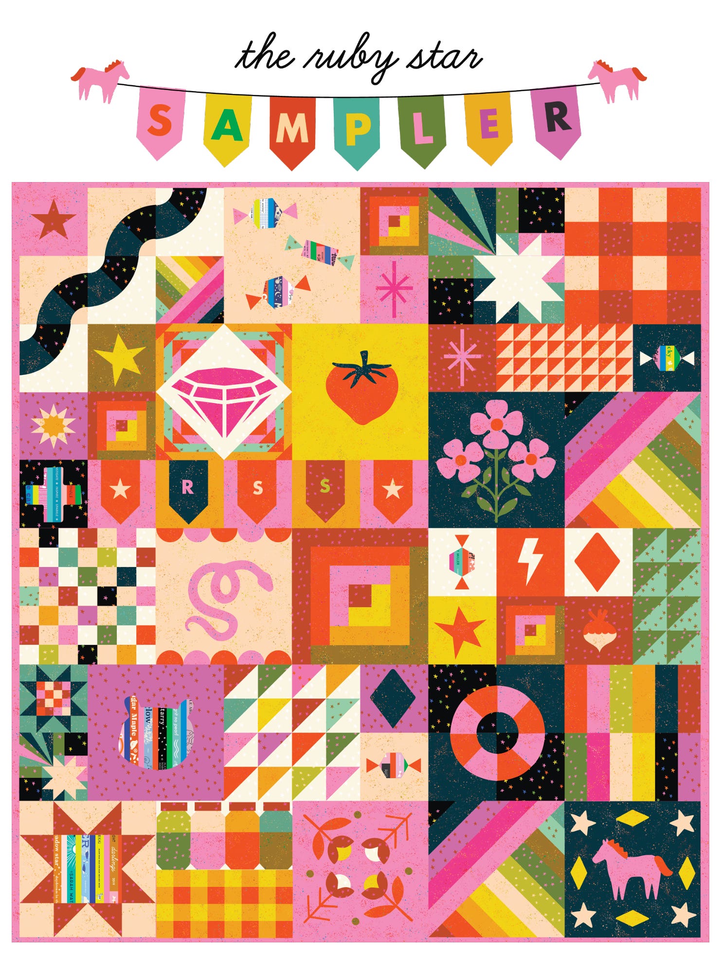 The Ruby Star Sampler!!! - by Ruby Star Studio
