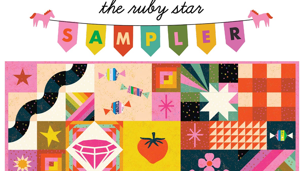 The Ruby Star Sampler!!! - by Ruby Star Studio