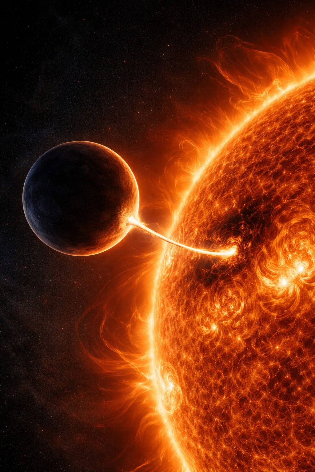The Sphere at the Sun: What Was It, and Why Did It Stay?