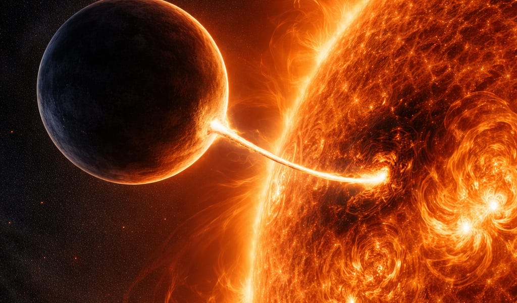 The Sphere at the Sun: What Was It, and Why Did It Stay?