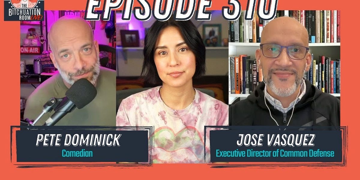 It’s Beginning To Look A Lot Like War Crimes with Pete Dominick & Jose ...