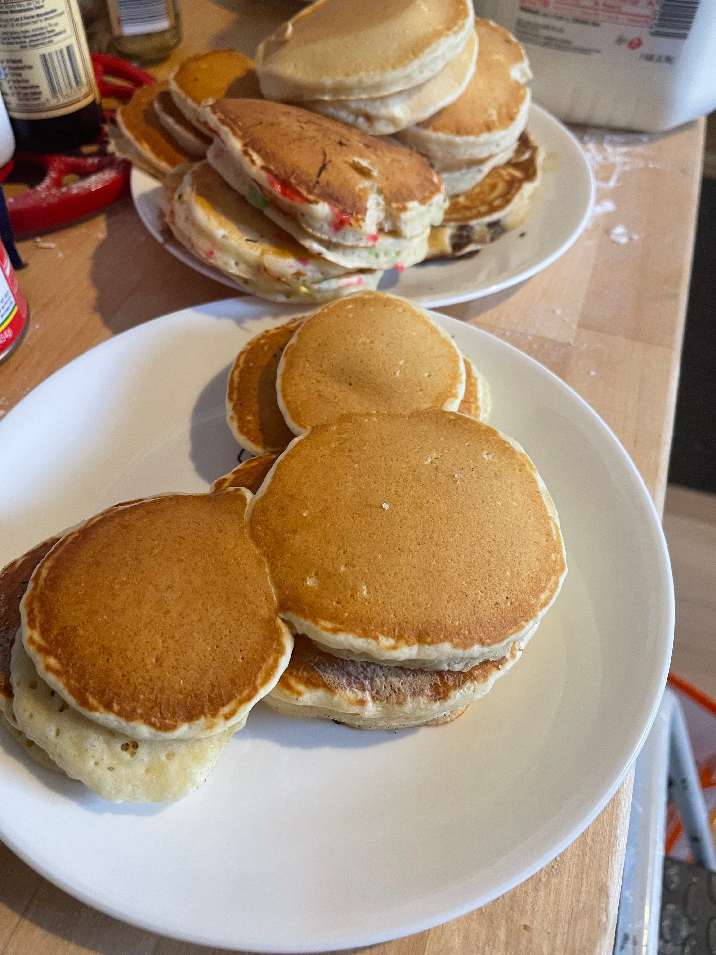Sunday Morning Pancakes - by Emily Zanotti