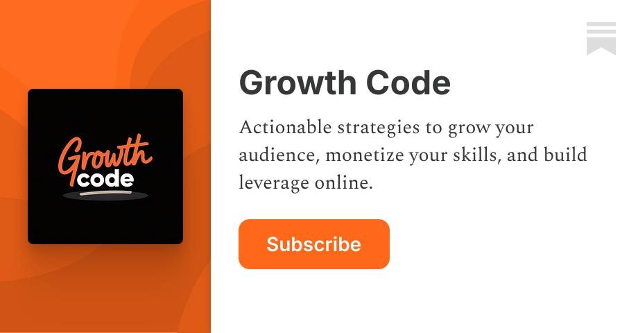 Growth Code | Ryan Yockey | Substack