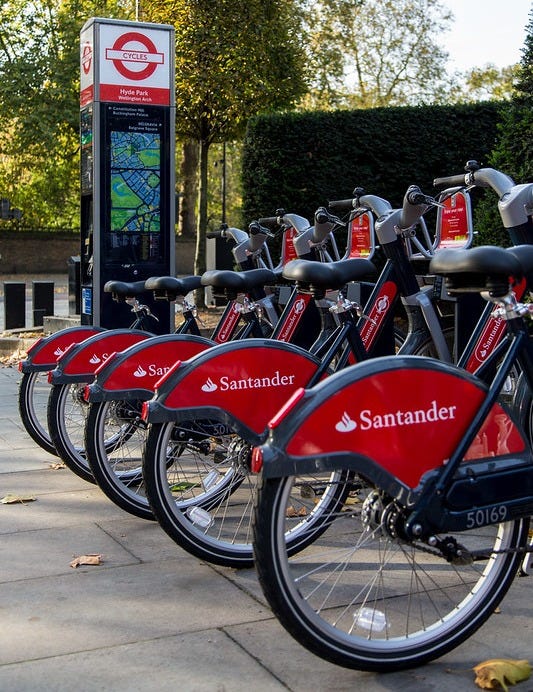 TfL Awards £220m Santander Cycle Contract to Serco