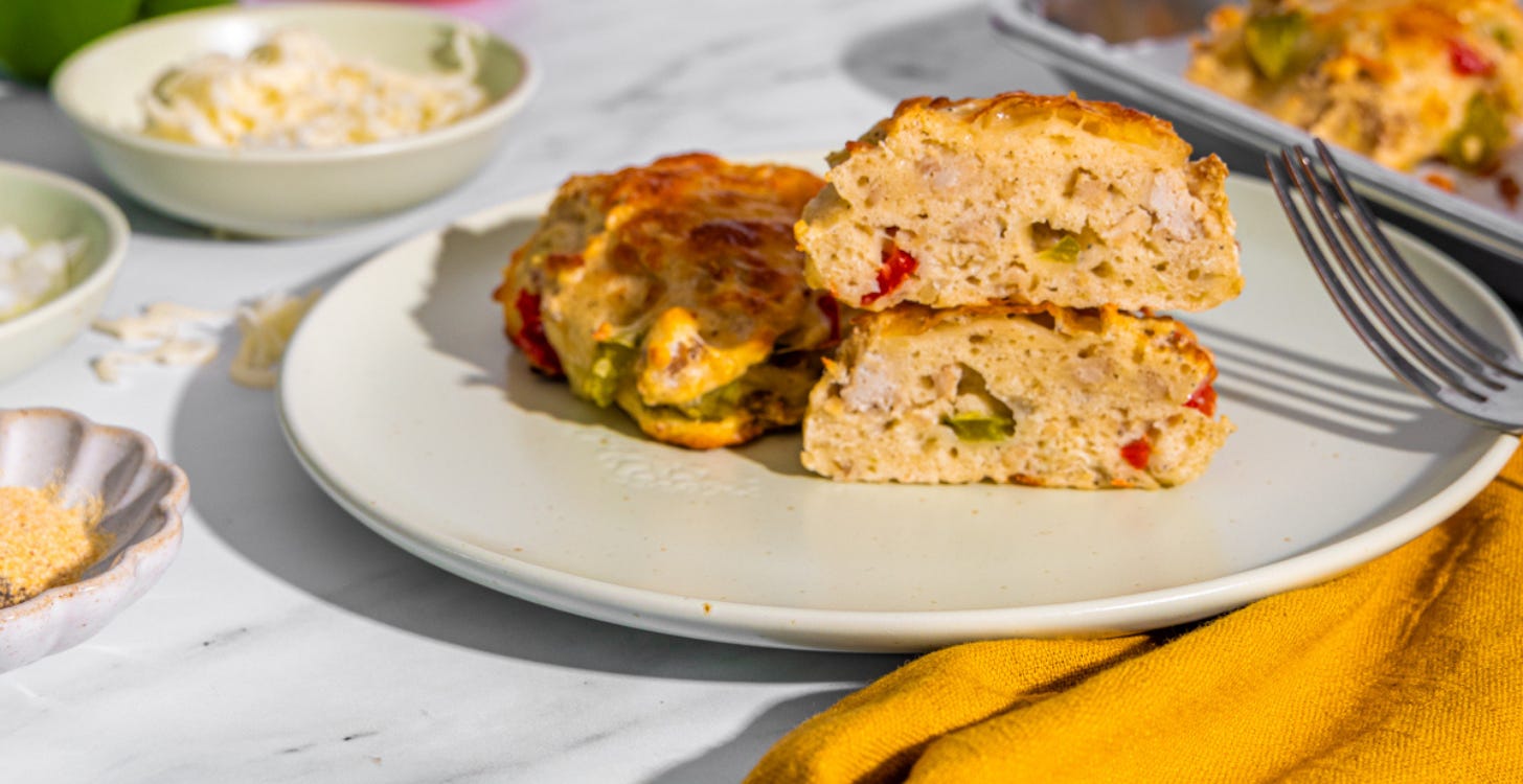 high-protein breakfast biscuits, 7 ways