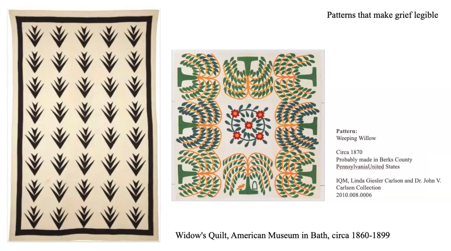 weeping willow quilt pattern