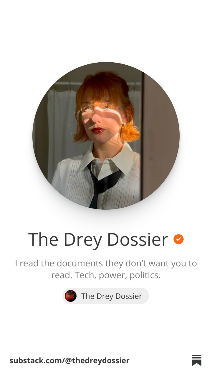 The Drey Dossier | Substack
