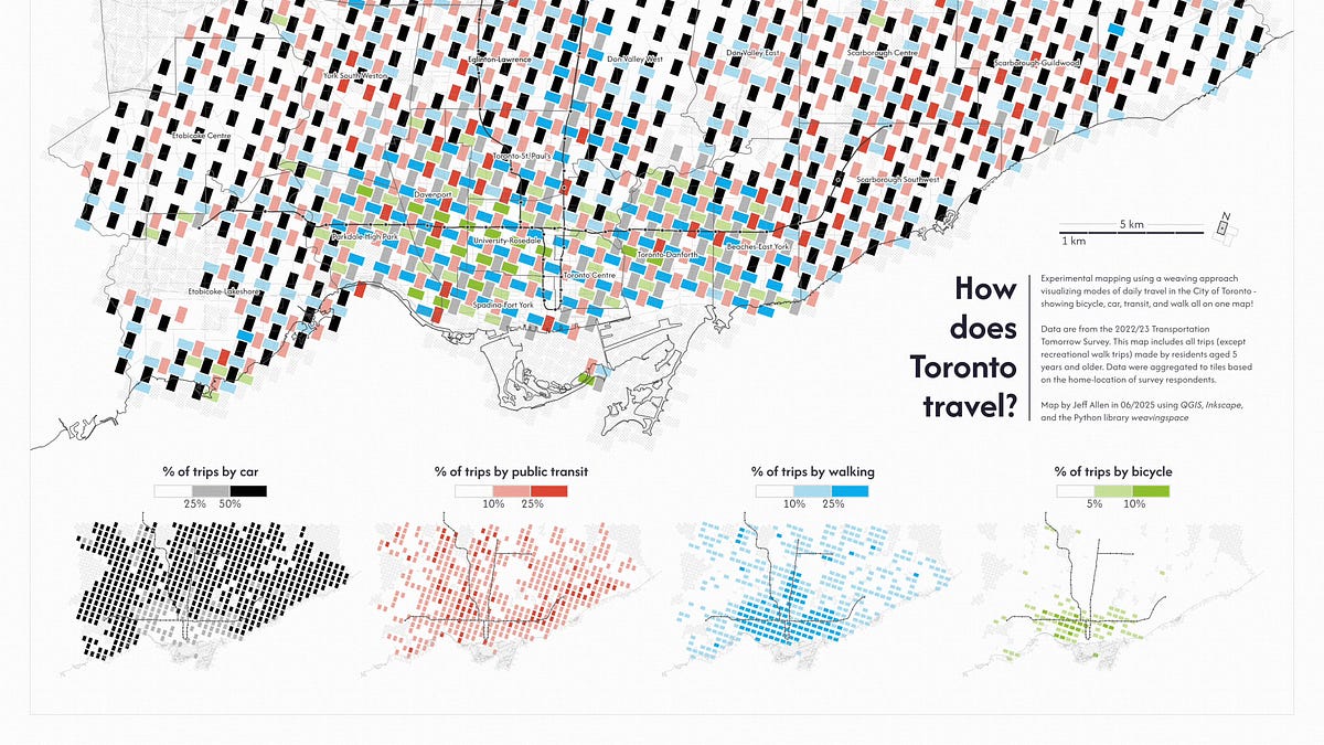 Weaving a Map - by Doug Greenfield - Map of the Week