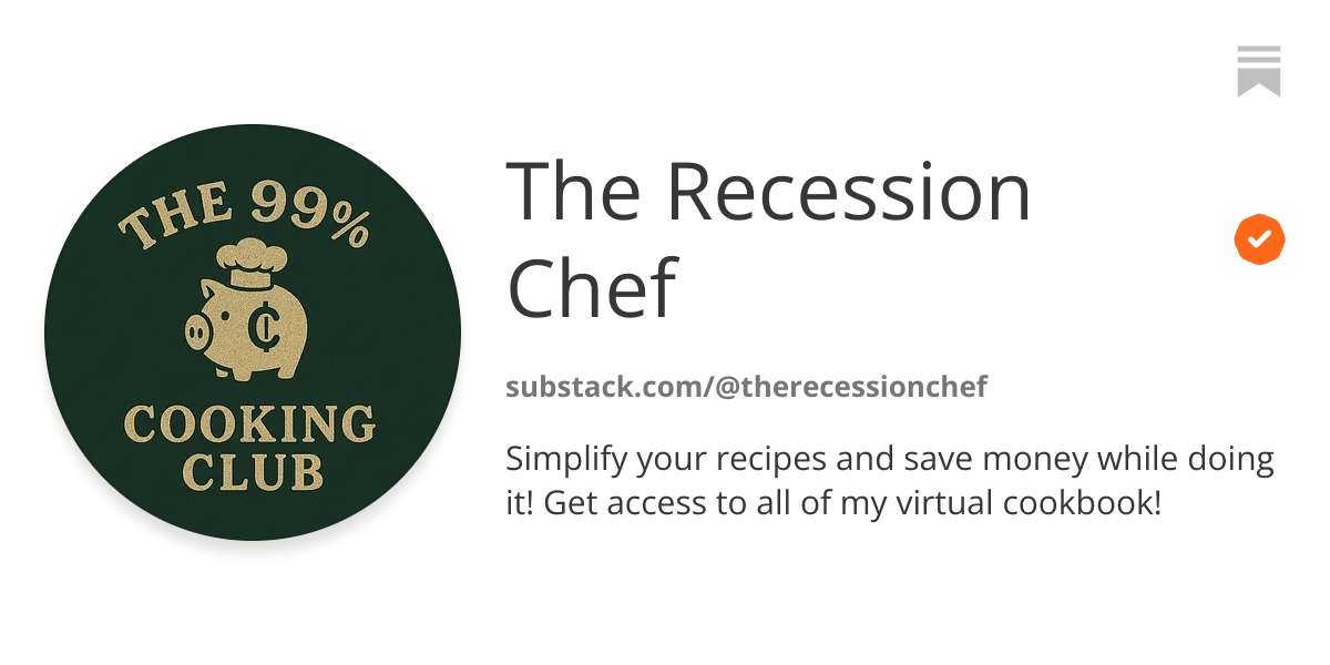 The Recession Chef | Substack