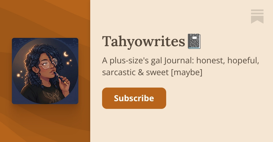 About - Tahyowrites📓