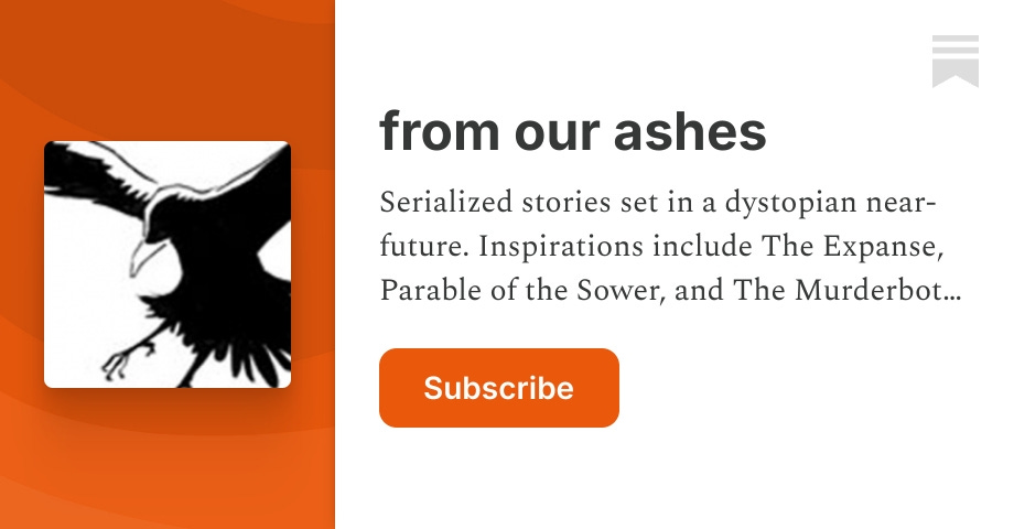 from our ashes | terence | Substack