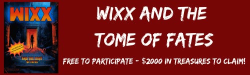 Past and Future Treasure Box Clues, Dr. Wixx, Candle's Quest, Lady ...