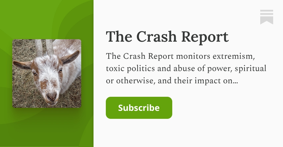 The Crash Program | Crash Barry | Substack