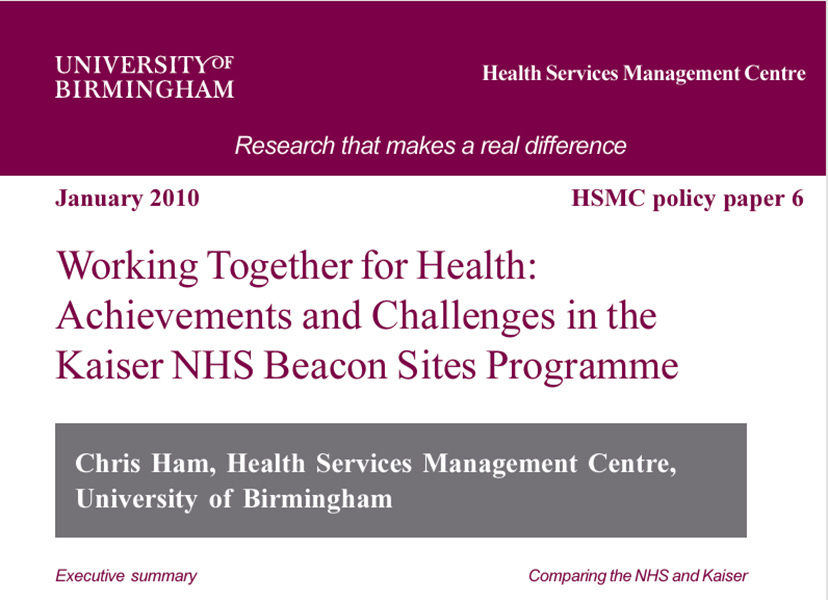 The Great Health and Social Care Reset for the Big Data Economy Part 1.1