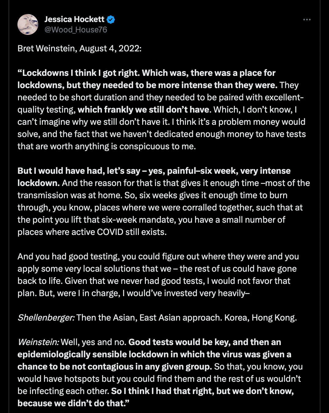 The Whistleblower, #3: Reversion to Normal