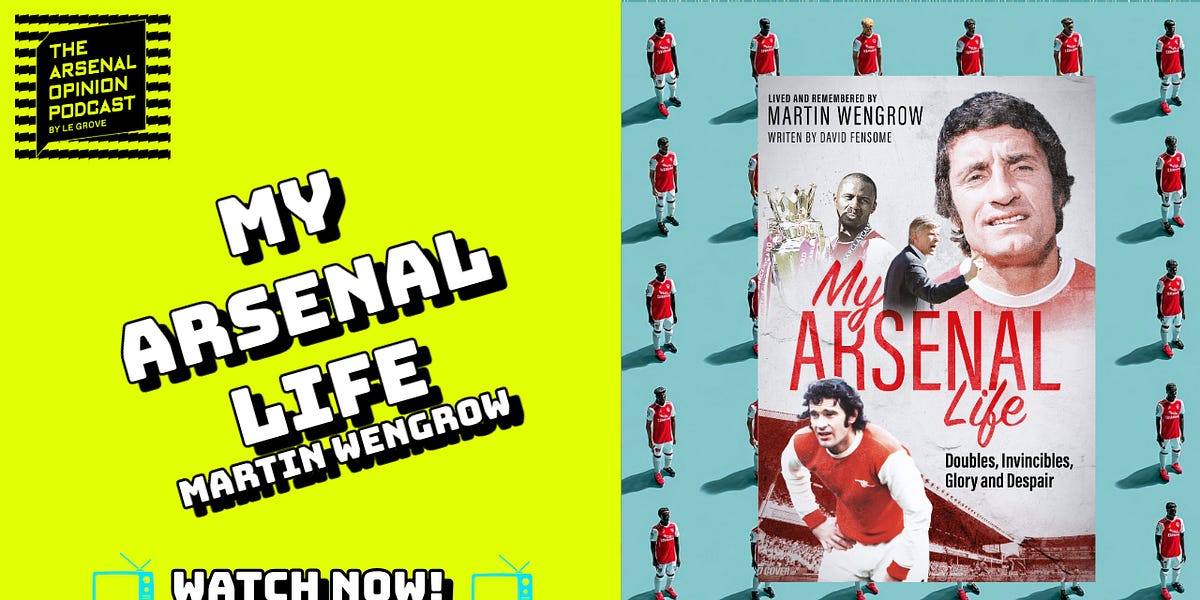 BOOK REVIEW: MY ARSENAL LIFE - by Pedro - LE GROVE