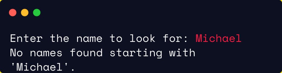 Practice Challenge: Find All Names Starting with ‘John’ in a Text File ...